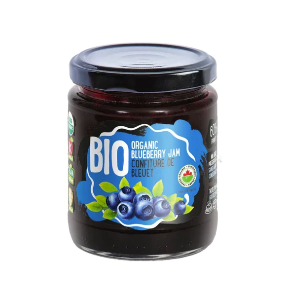 Bio Organic Blueberry Jam 270g — Aura Natural Market