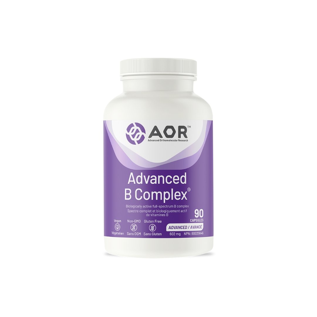AOR - Advanced B Complex 90 Vegecaps — Aura Natural Market