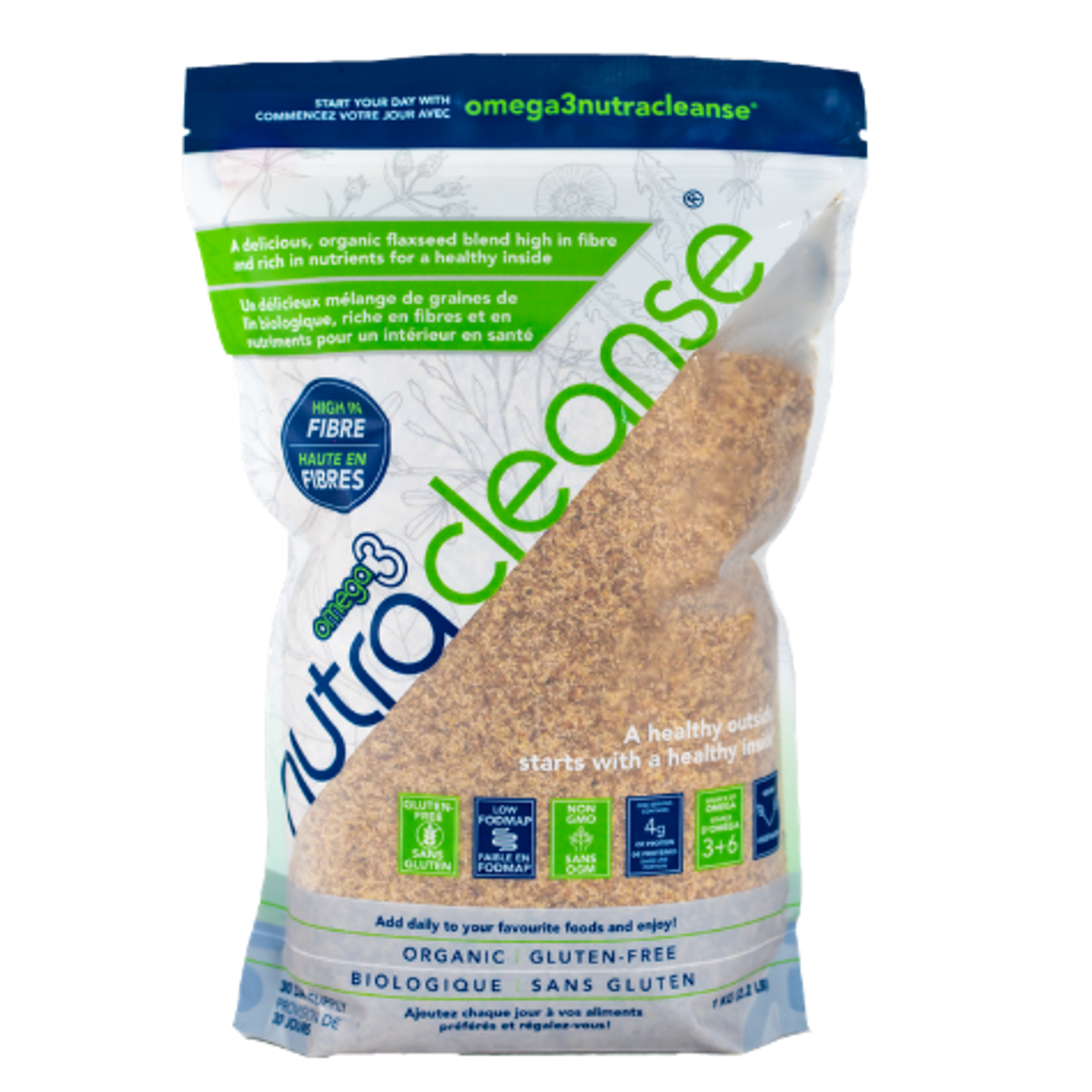 NutraCleanse Omega3 Flaxseed Blend 1kg — Aura Natural Market