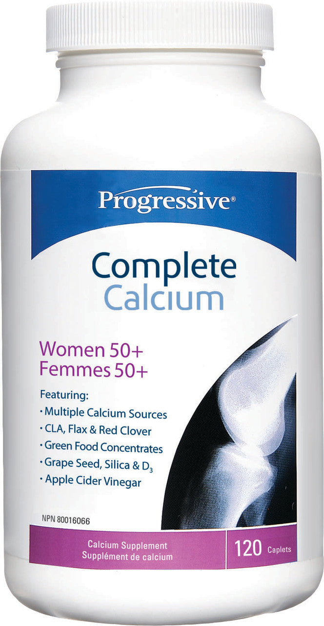 Progressive Complete Calcium 50+ (Women) 120 Tablets — Aura Natural Market
