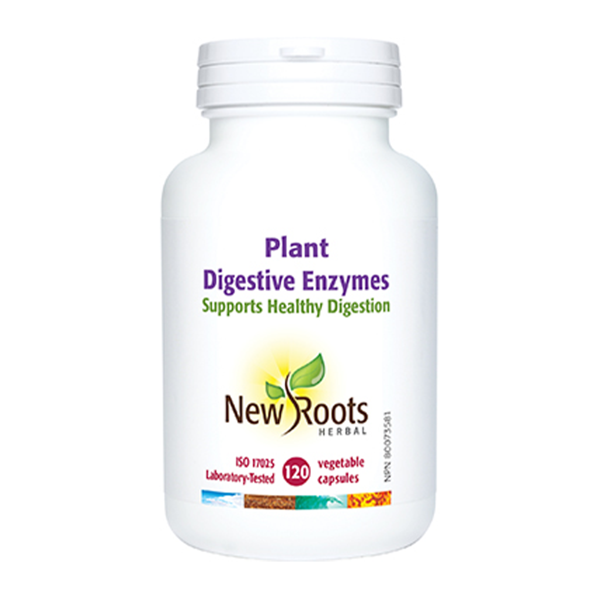 New Roots Plant Digestive Enzymes 120 Vegecaps — Aura Natural Market