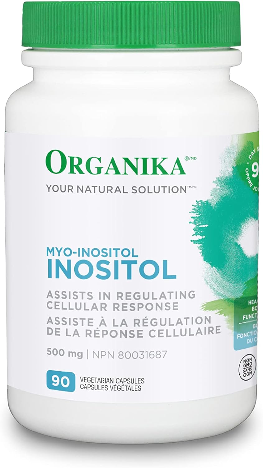 Organika Myo-Inositol 90 Capsules 90vegiecaps — Aura Natural Market