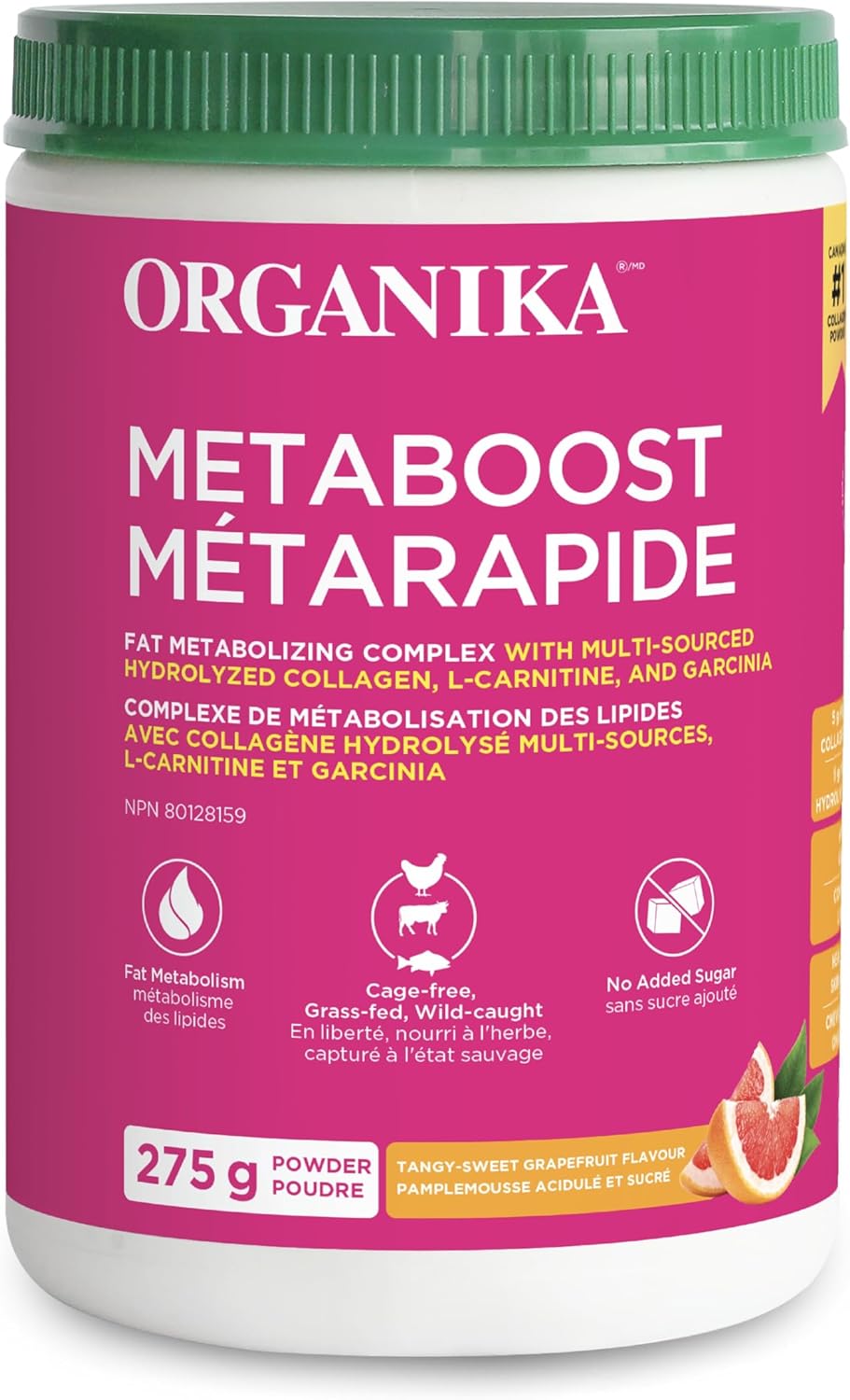 Organika Metaboost Powder (fat metabolizing complex) - 275g — Aura ...
