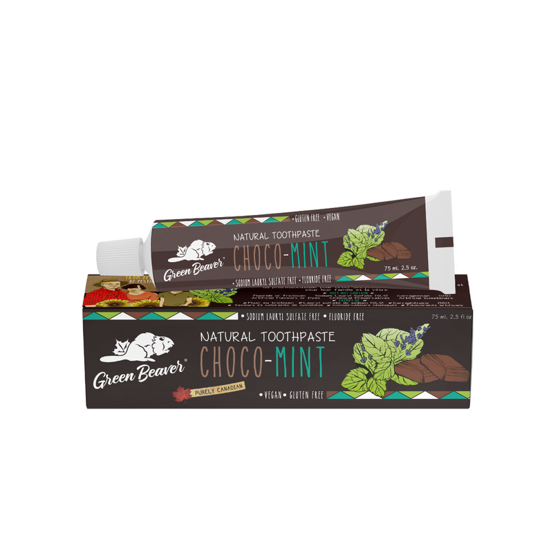 Green Beaver Natural Toothpaste Choco Mint 75 ml — Aura Natural Market