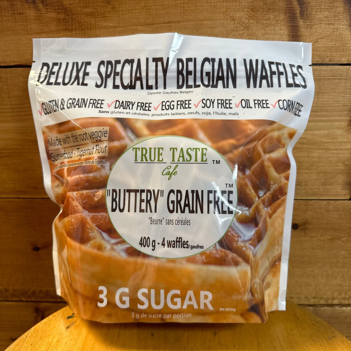 SSF TRUE TASTE WAFFLES, CINNAMON 400g — Aura Natural Market