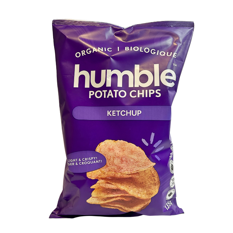 Humble Potato Chips, Ketchup 135g — Aura Natural Market