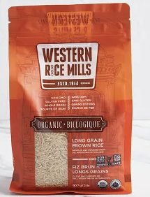 Western Rice Mills Brown Rice - Long Grain 2lb — Aura Natural Market