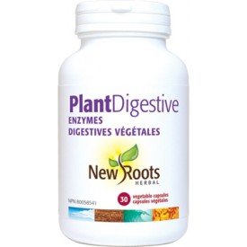 New Roots Plant Digestive Enzymes 30 Vegecaps — Aura Natural Market