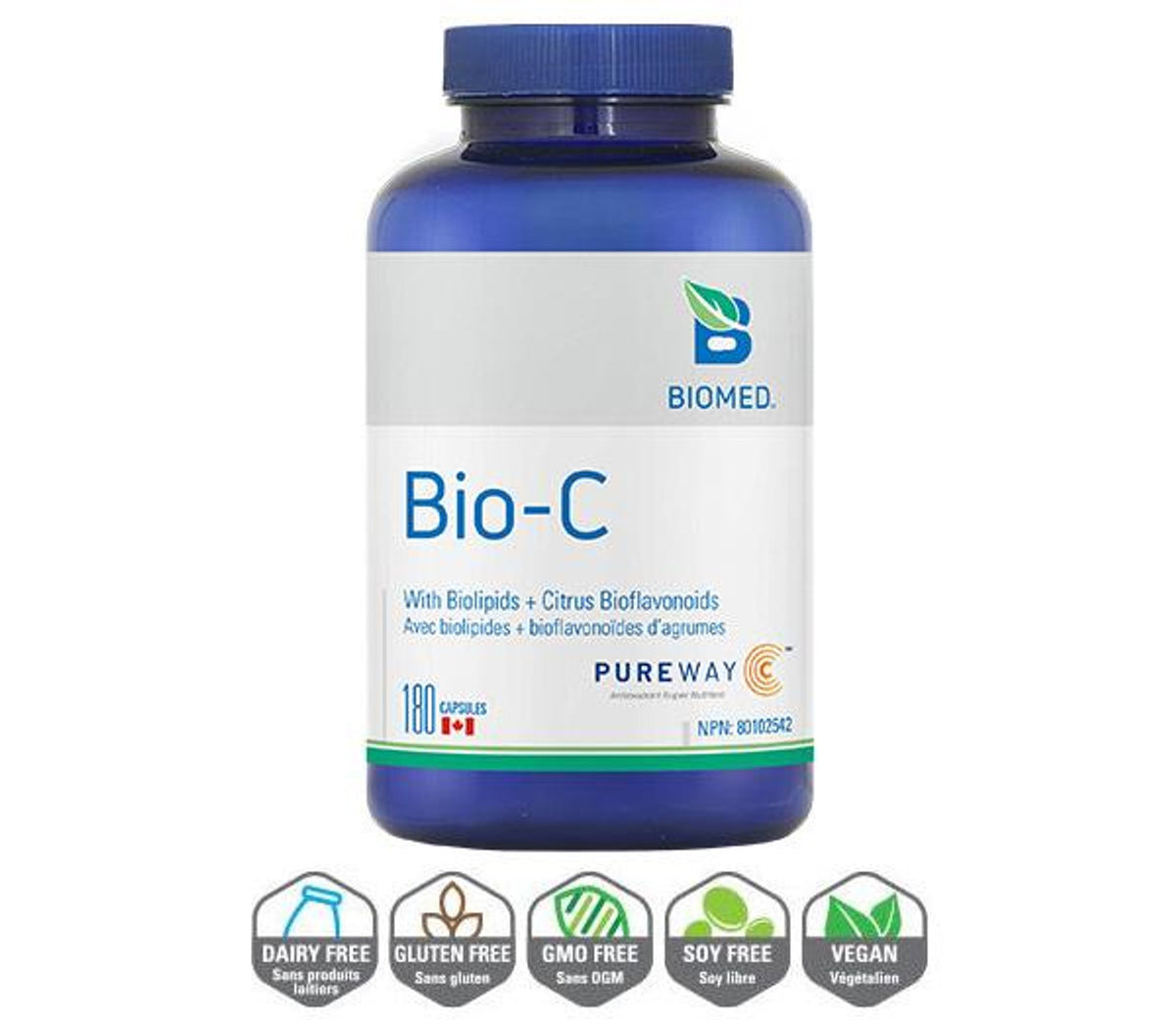BioMed Bio-C with Biolipids & Citrus Bioflavonoids - Helps to Support ...