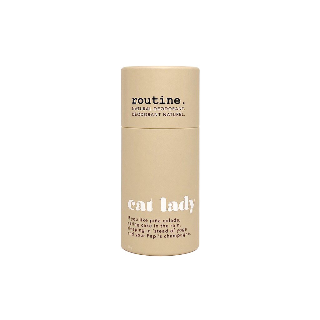 Routine Natural Deodorant (Cat Lady) 50g — Aura Natural Market