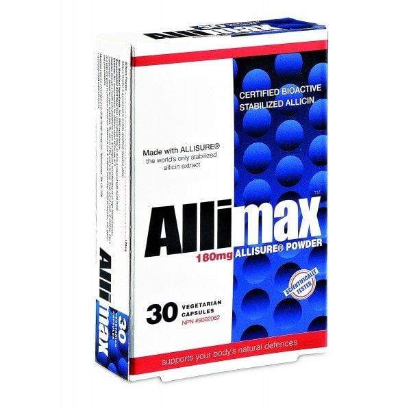 Allimax 180mg 30 Vegecaps — Aura Natural Market