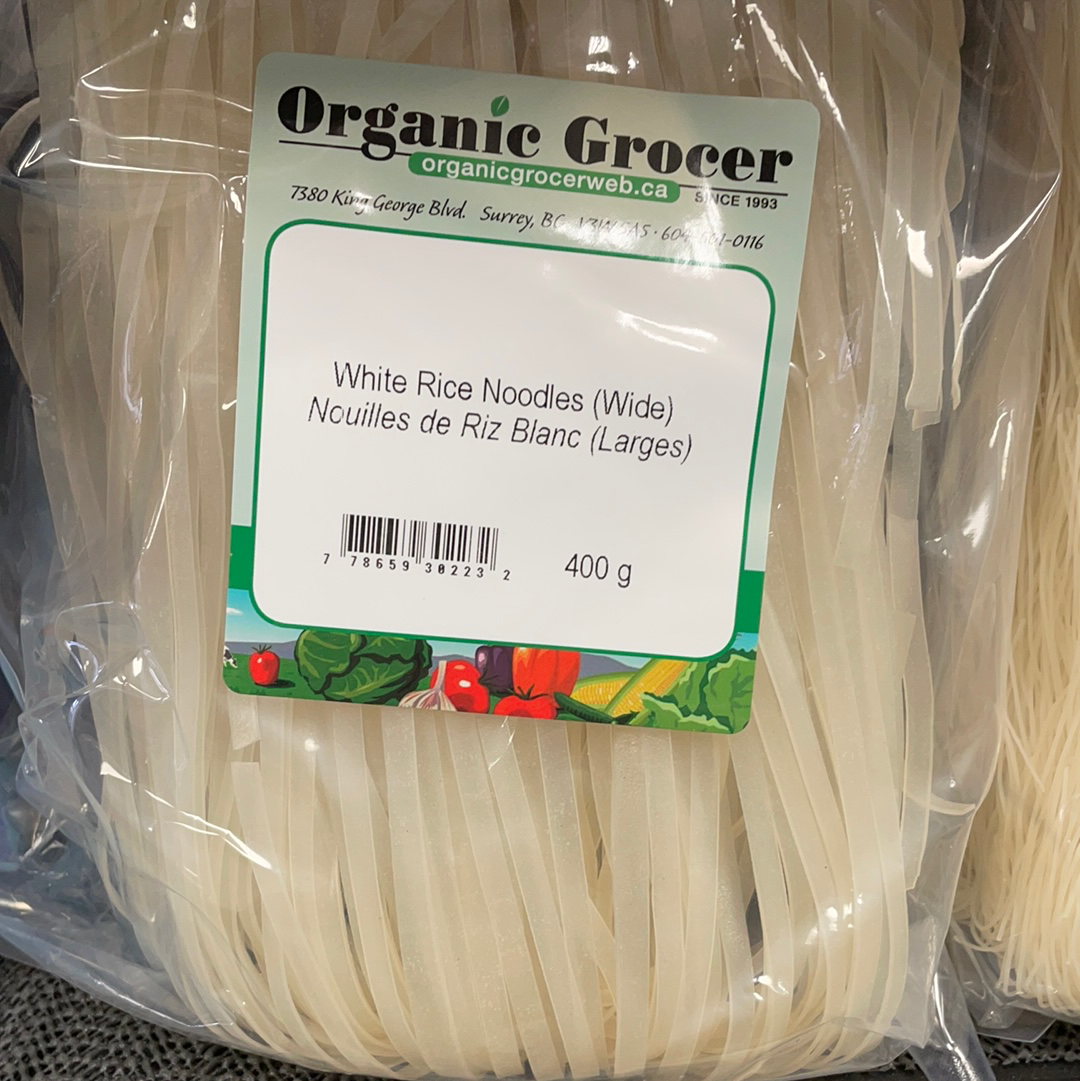 Organic Grocer White Rice Gluten Free Noodles 440g — Aura Natural Market
