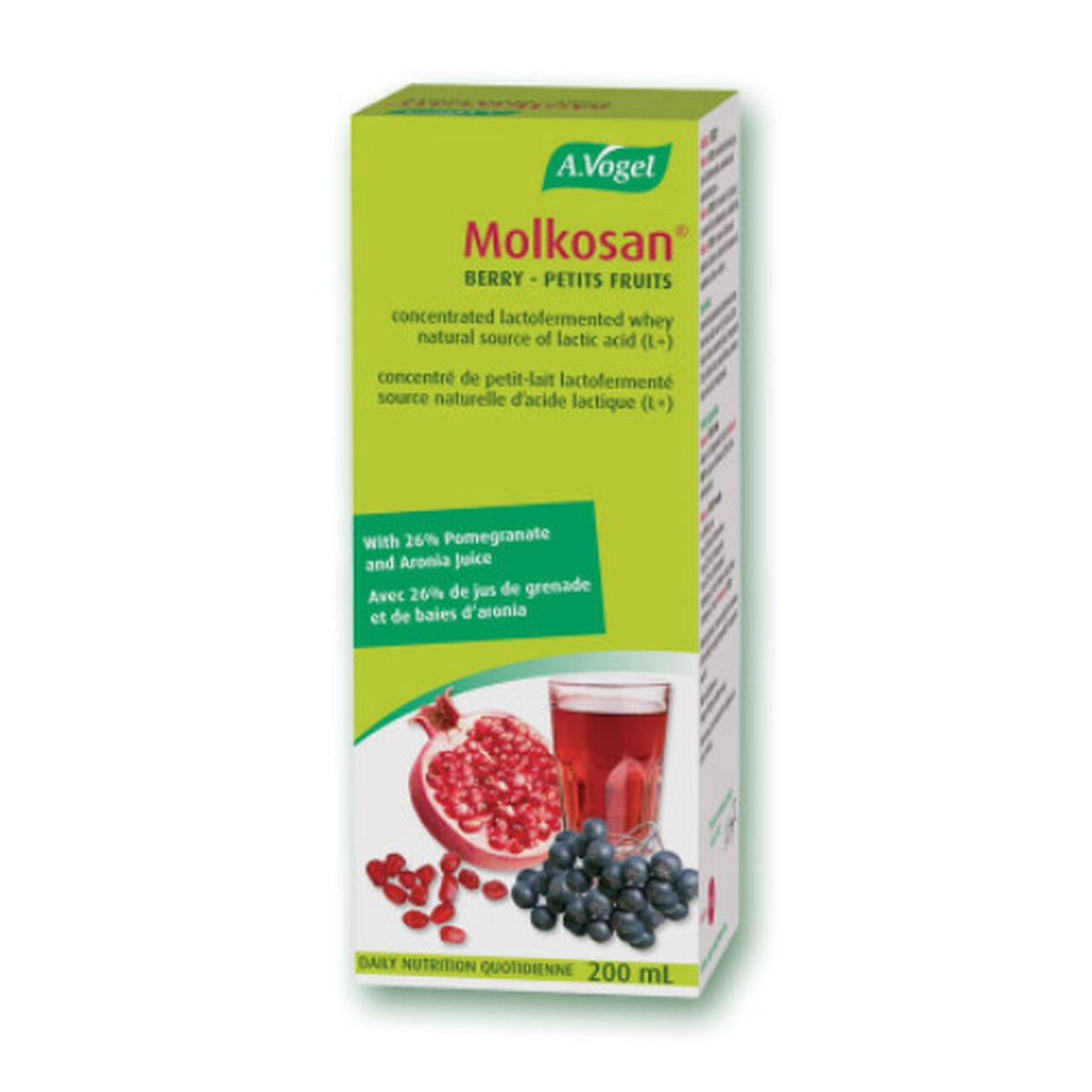 A. Vogel Molkosan Fermented Natural Source of Lactic Acid 200ml — Aura ...